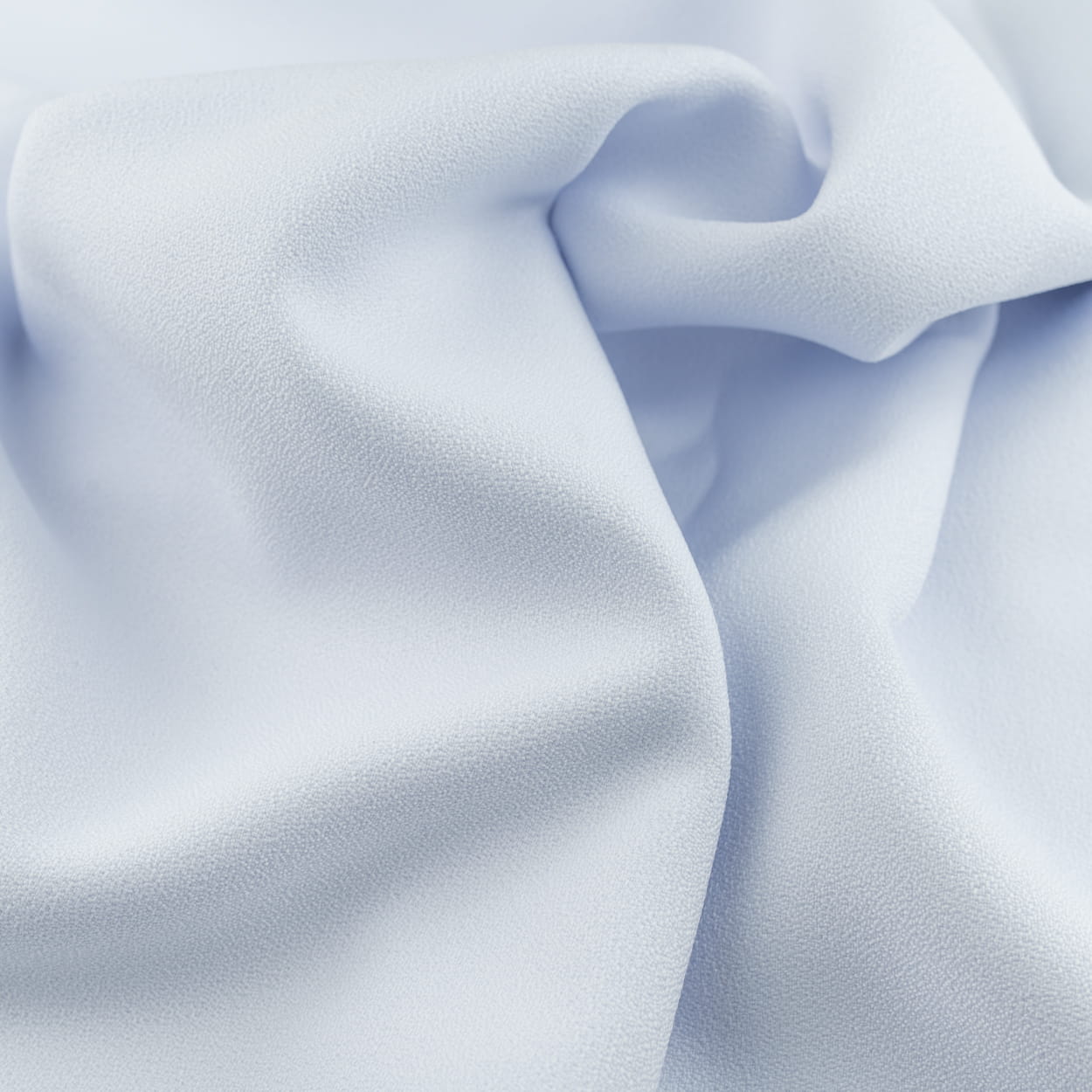 Tkanina Moss Krepa kolor biały - Textilhouse